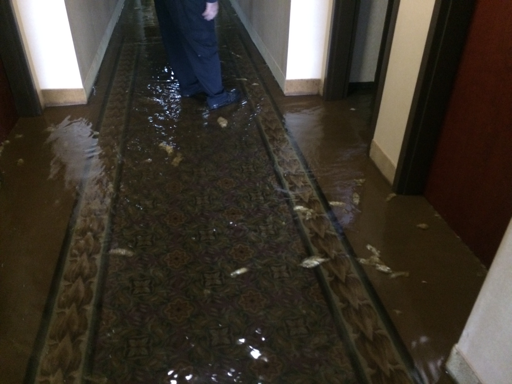 Water Damage at Manchester Hotel – Thunder Radio