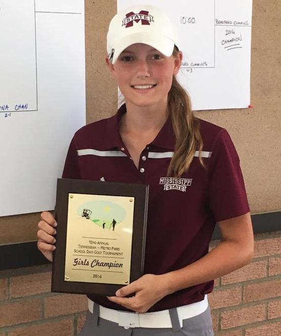 Ashley Gilliam Wins School Days Golf Tournament – Thunder Radio