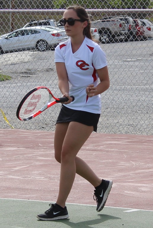 CHS Lady Raider Tennis Captures District Win over Columbia – Thunder Radio
